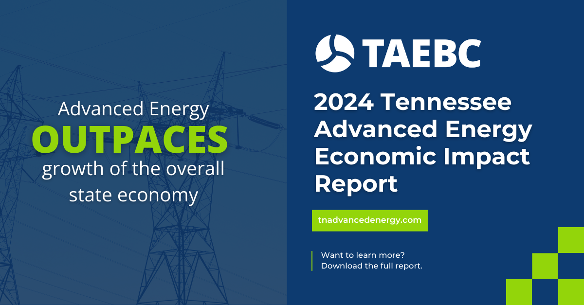 Tennessee Advanced Energy Business Council — New Report Finds Tennessee ...
